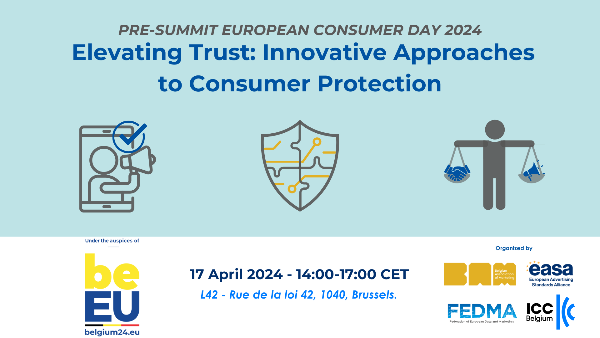 Pre-Summit European Consumer Day 2024 ´Elevating Trust: Innovative ...